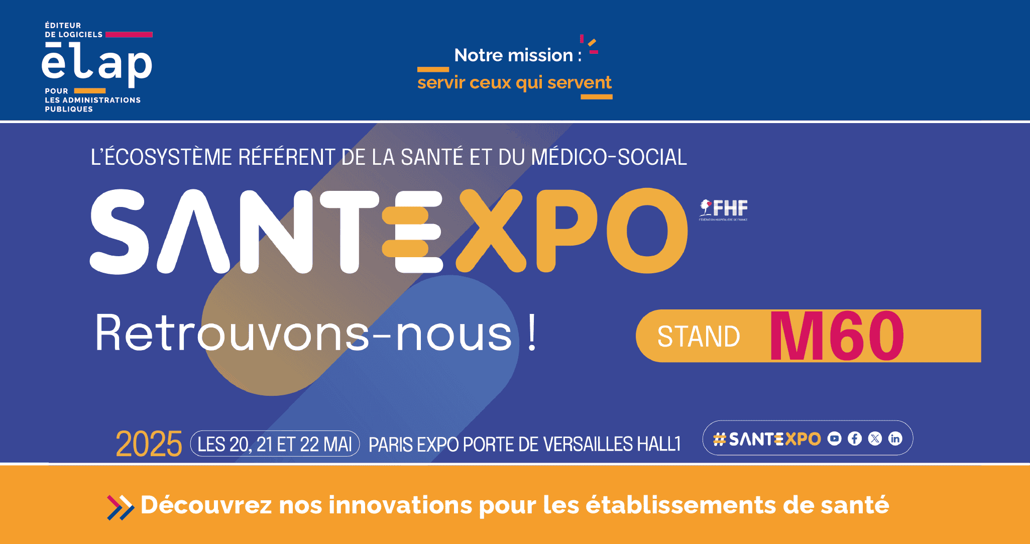 Élap vous donne rendez-vous à SANTEXPO 2025 ! - Élap